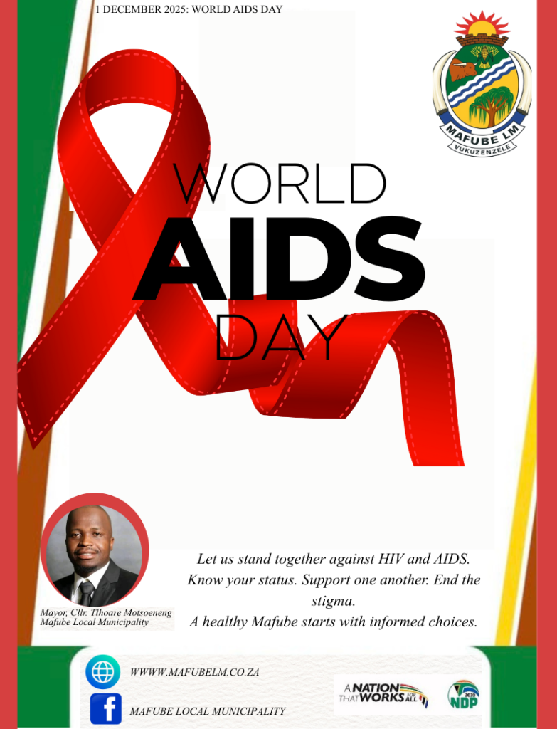 World AIDS Day – Mafube Local Municipality